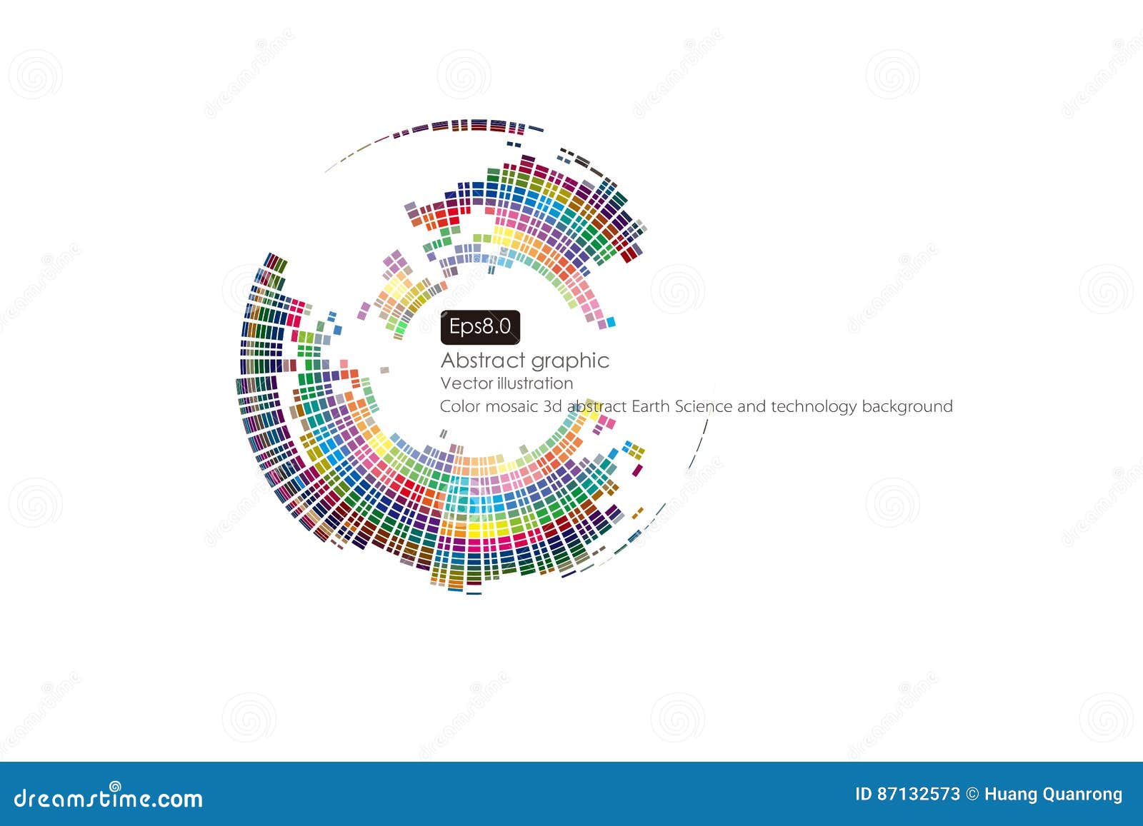 Colorful Three-dimensional Spherical Map of the World, Abstract Vector ...