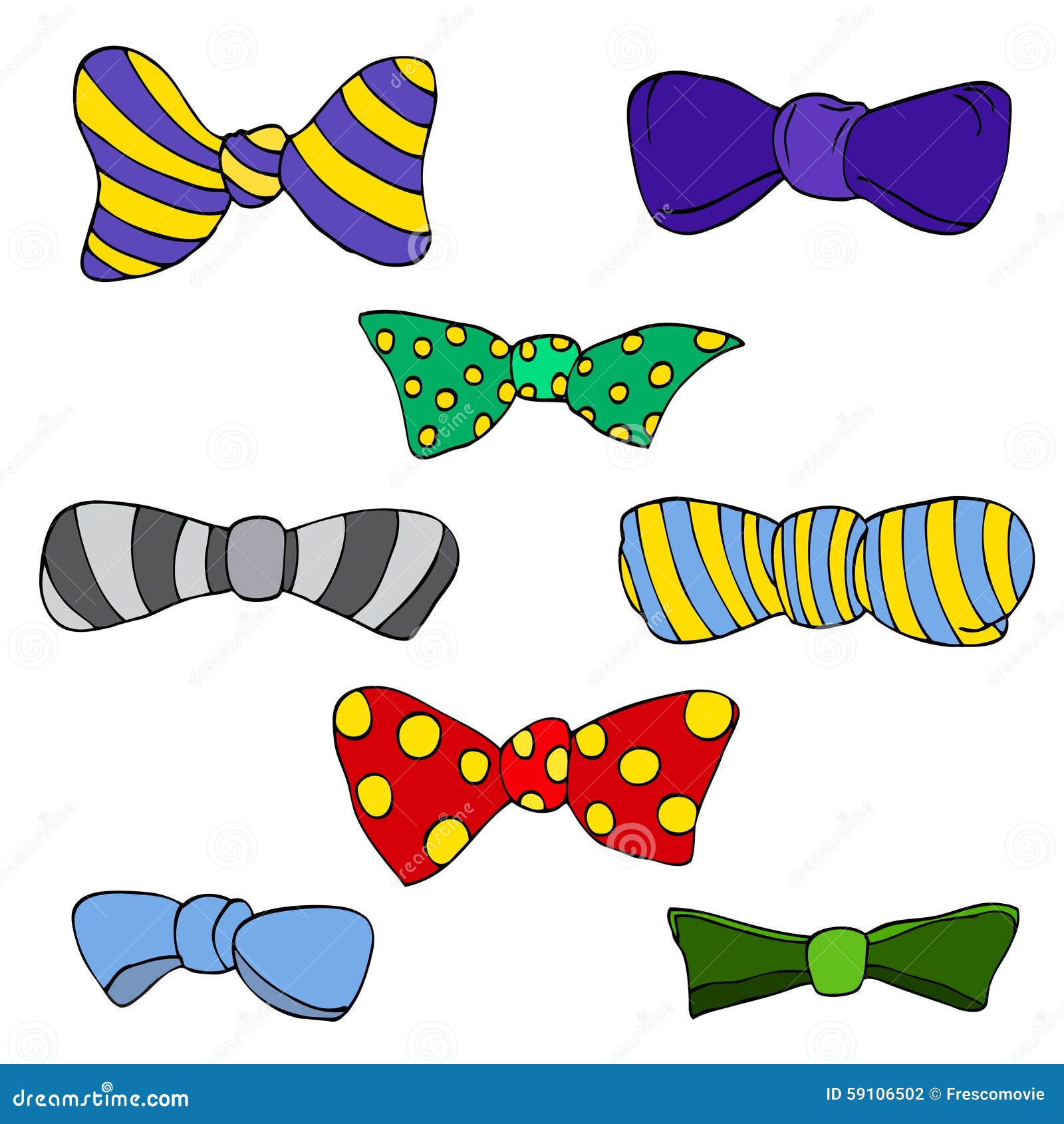 Colorful tie stock vector. Illustration of festive, tissue - 59106502