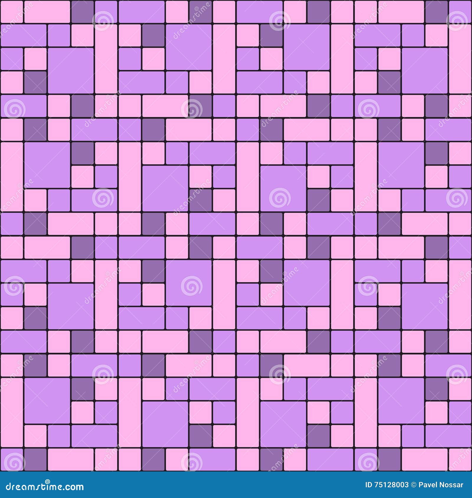 Colorful tile background stock vector. Illustration of creative - 75128003