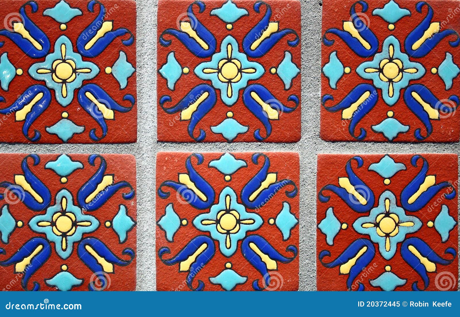 Colorful Tile Design stock image. Image of grout, ceramics - 20372445