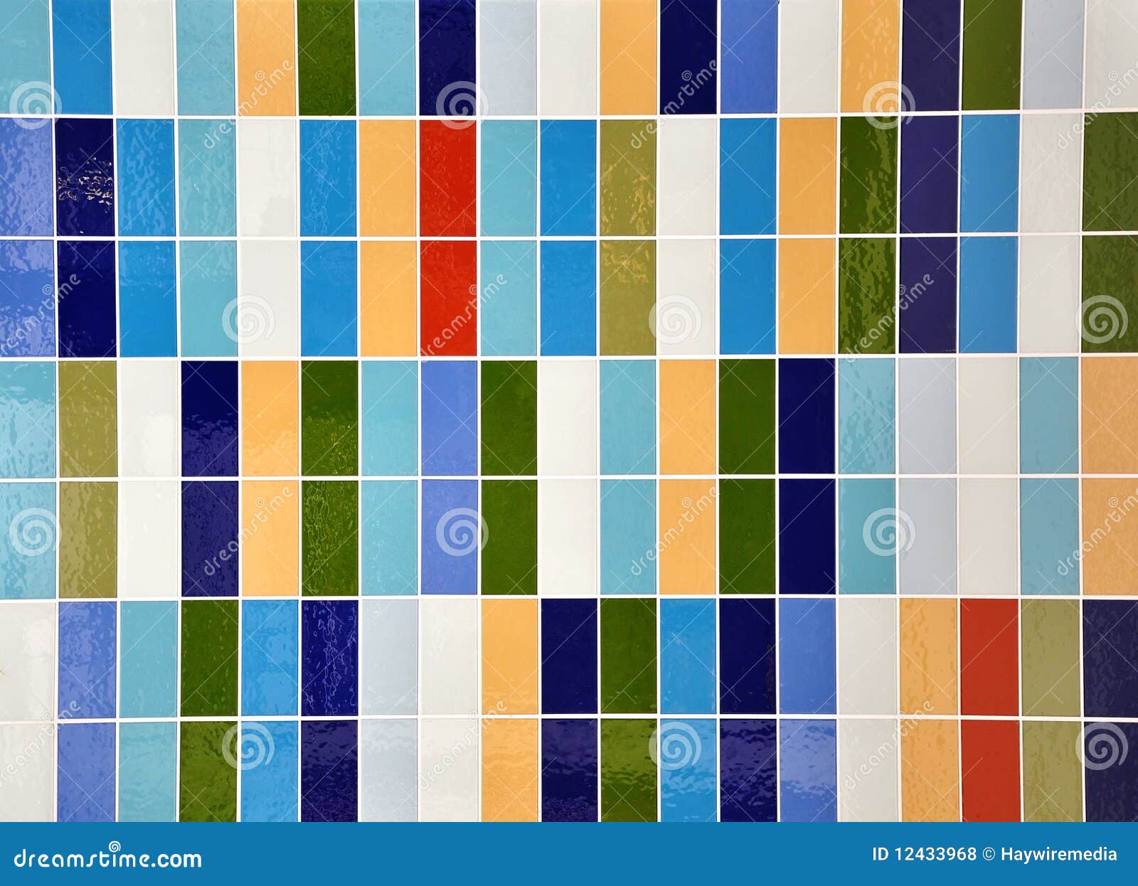 Colorful Tile Pattern stock illustration. Illustration of lines - 12433968