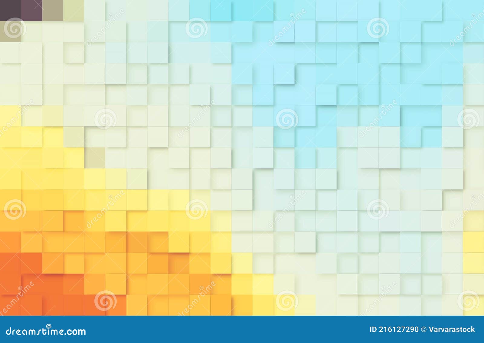 Colorful Tiles Mosaic Pattern Mosaic Square. Wall Stock Illustration ...