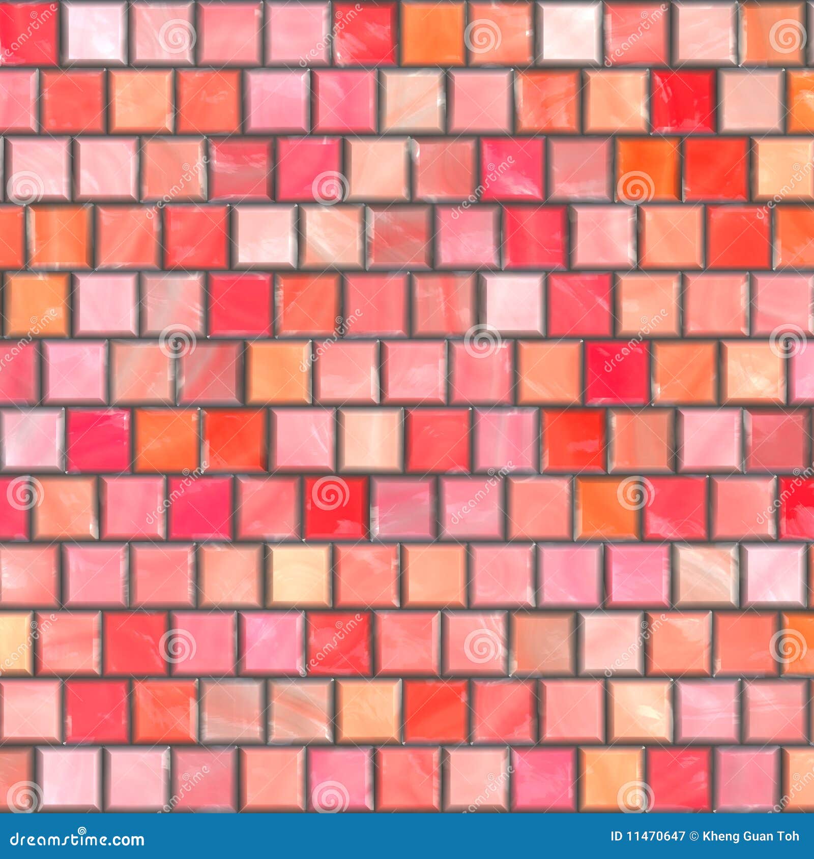 Colorful tiles pattern stock illustration. Illustration of flooring ...