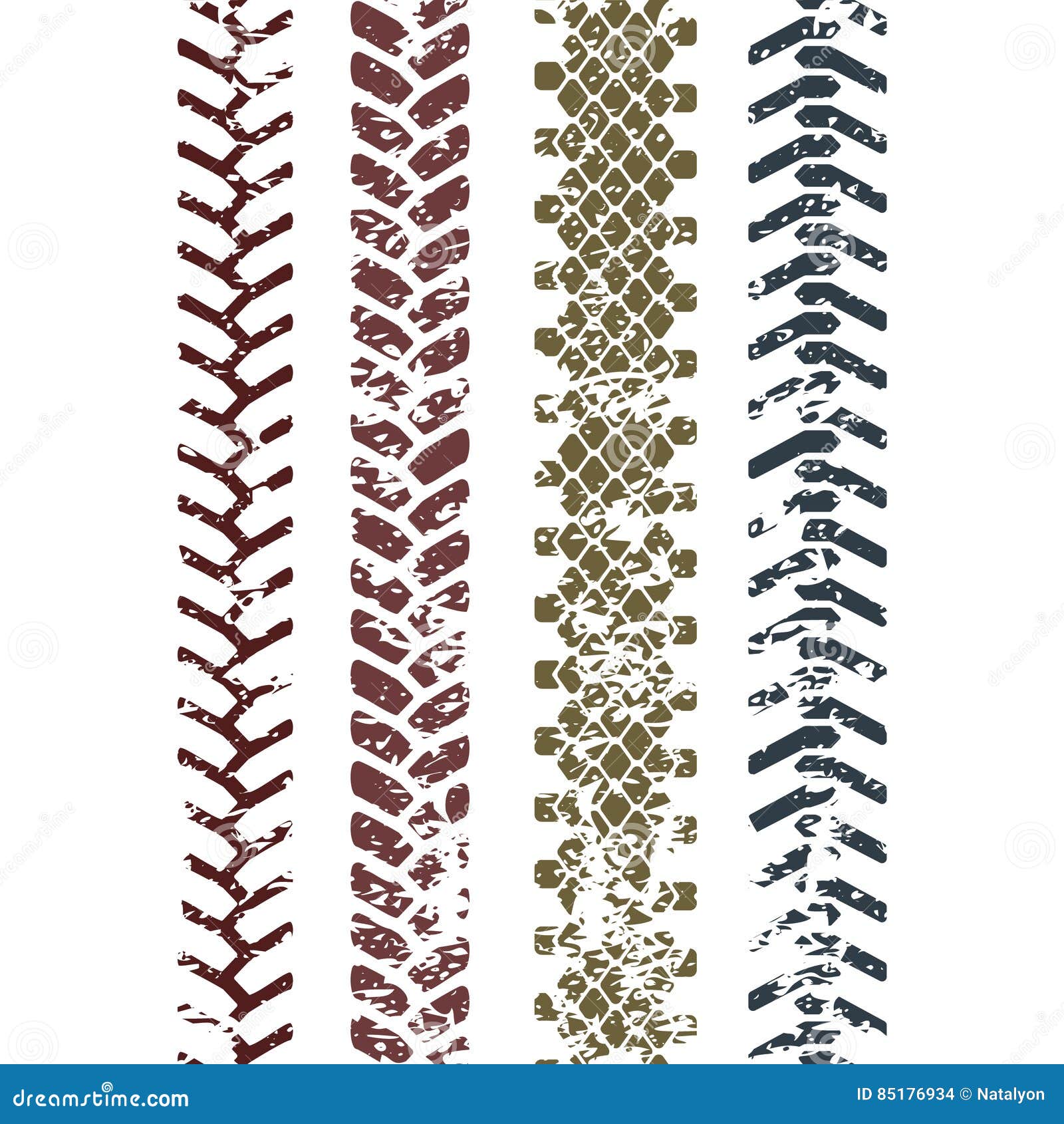 Bike Tire Tread Texture