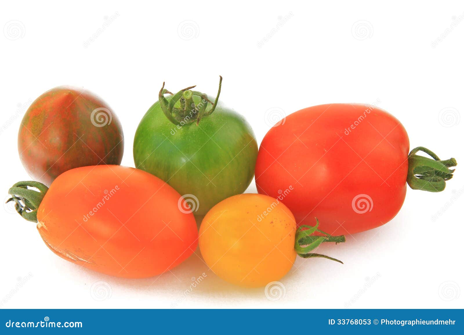Colorful tomatoes stock image. Image of orange, fruits - 33768053