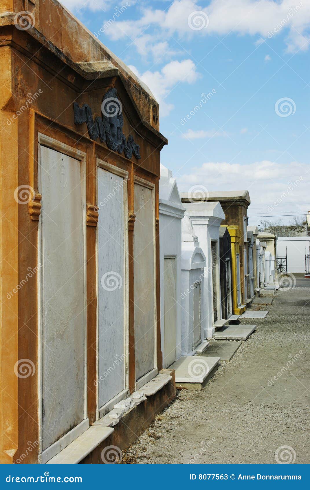 Colorful Tombs stock image. Image of cemetery, vault, louis - 8077563