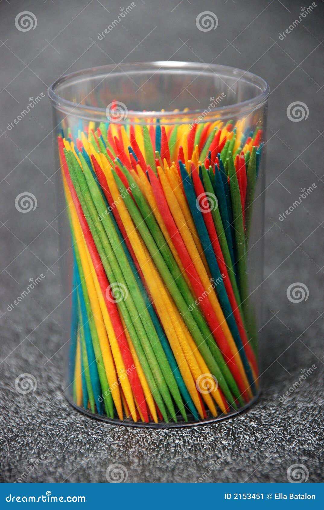 Colorful toothpicks stock image. Image of teeth, food - 2153451