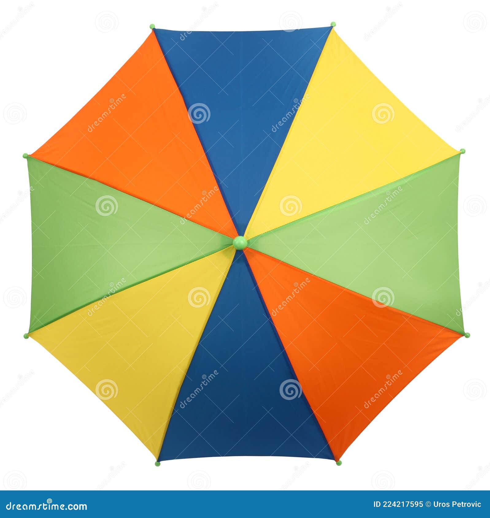 Colorful Top of Umbrella Hat or Head Parasol Stock Image - Image of ...