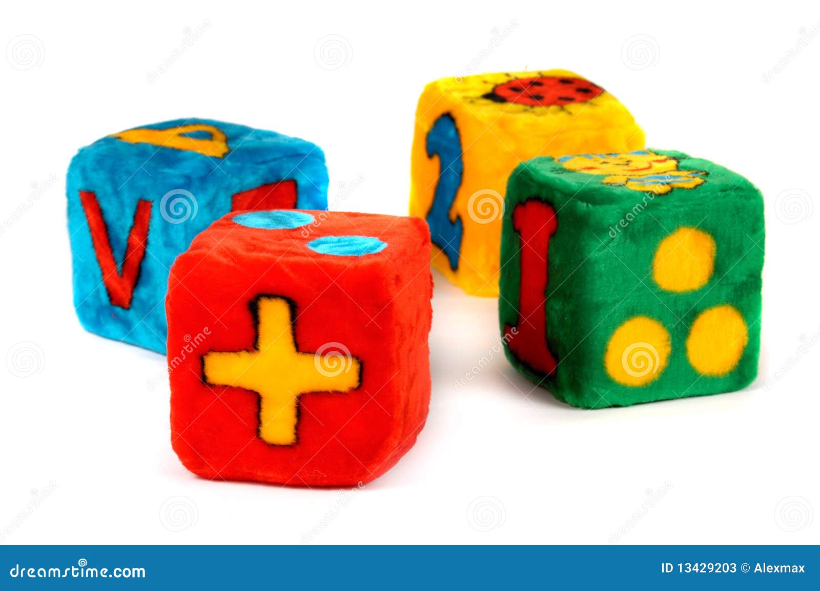 Colorful Toy Cubes stock image. Image of bright, development - 13429203