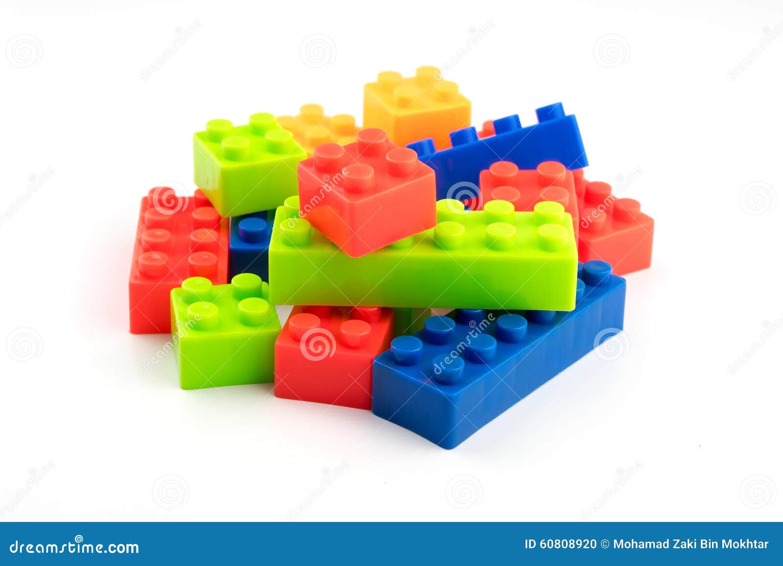 Colorful Toy Plastic Blocks for Kids Stock Photo - Image of play, shape ...