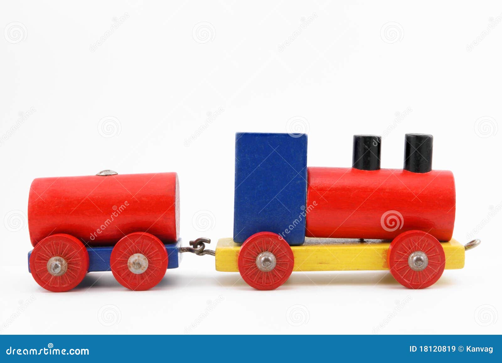 Colorful toy train stock image. Image of blue, yellow - 18120819