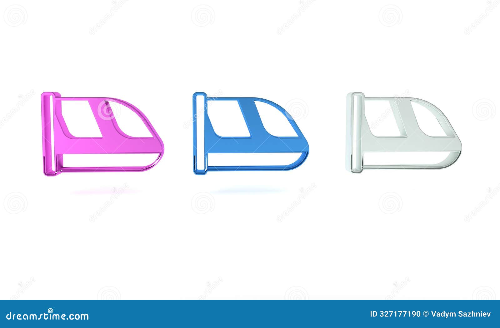 Colorful Train and Railway Icon Isolated on White Background. Public ... Colorful Train and Railway Icon Isolated on White Background. Public ...