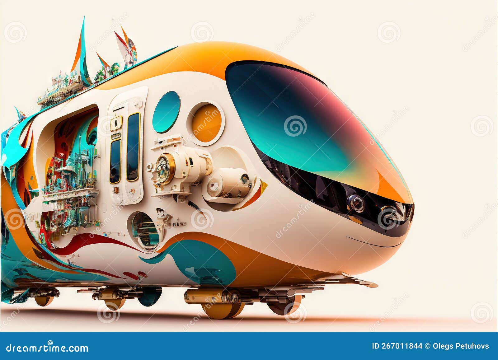 Wheels Border Background Vector Illustration | CartoonDealer.com #71704336