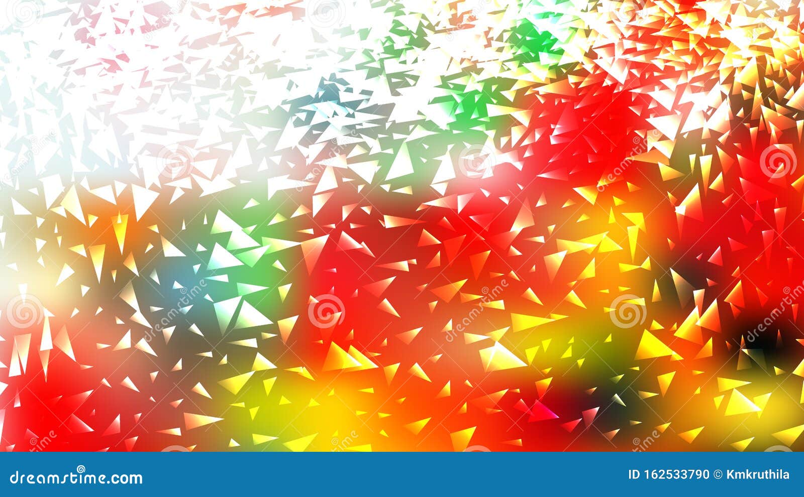 Colorful Triangle Background Stock Vector - Illustration of triangular ...