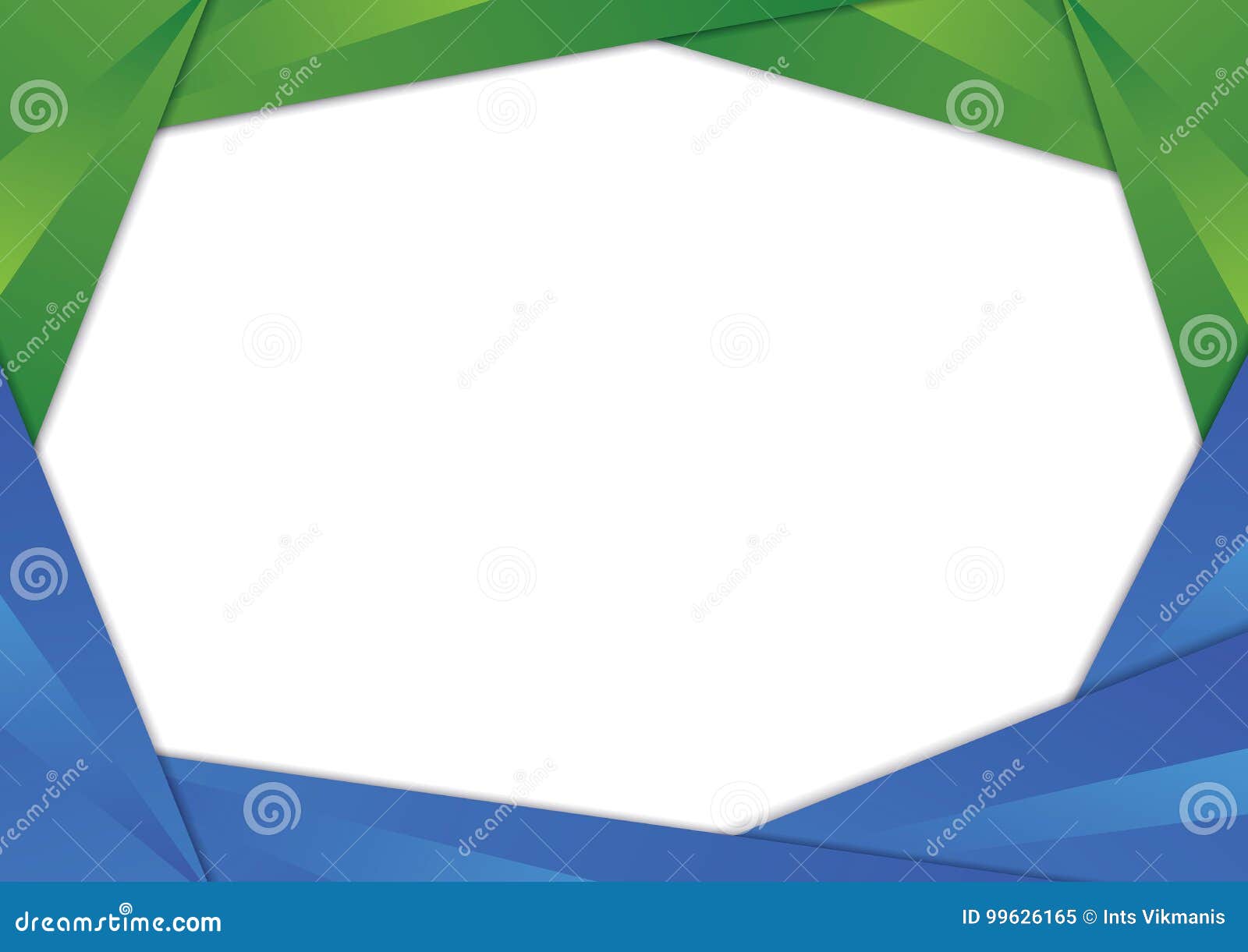 Colorful Triangle Frame Border Stock Vector - Illustration of frames ...