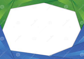 Colorful Triangle Frame Border Stock Vector - Illustration of frames ...