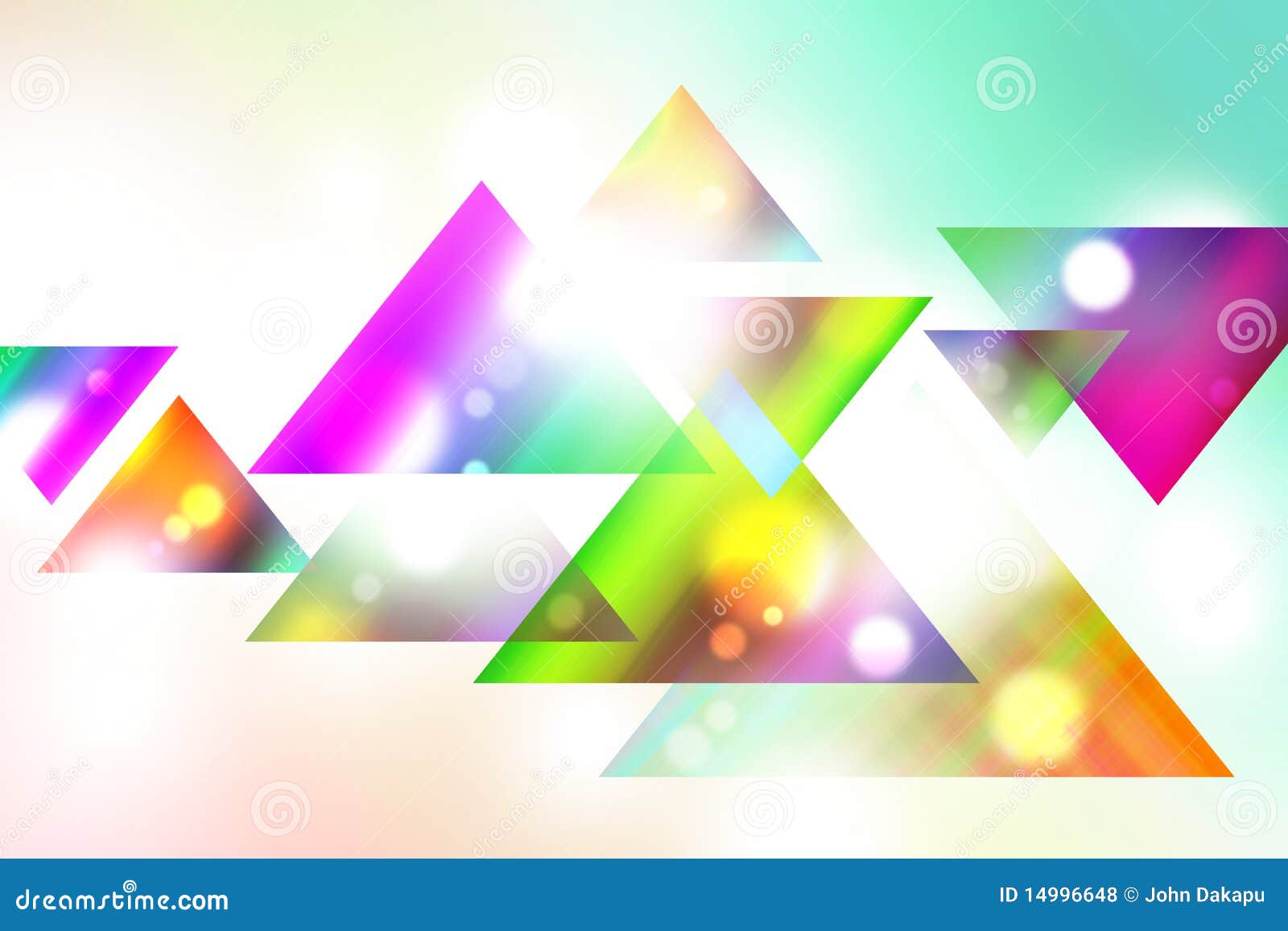 Colorful triangles stock illustration. Illustration of texture - 14996648