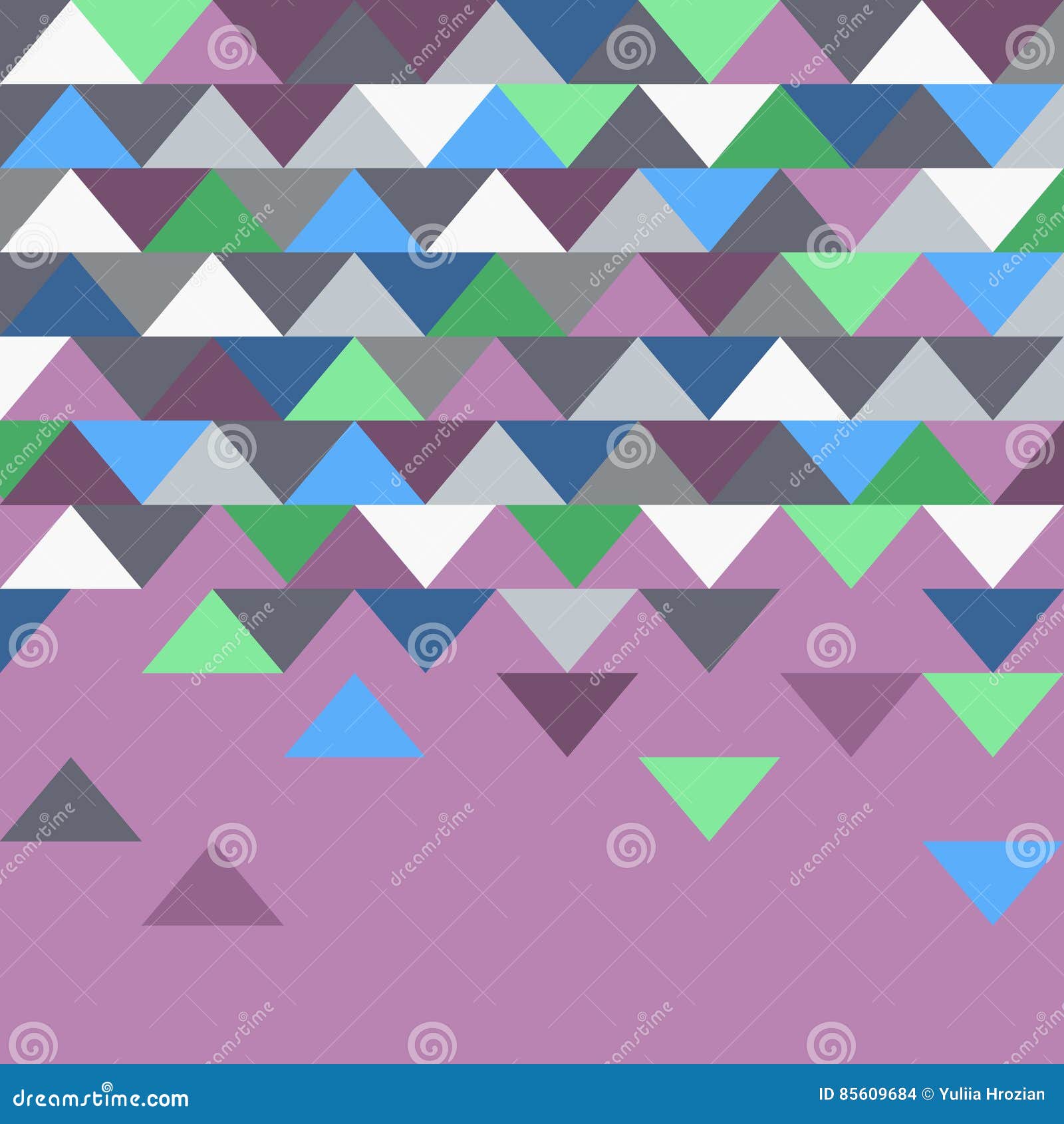 Colorful Triangles Art Background Stock Illustration - Illustration of ...