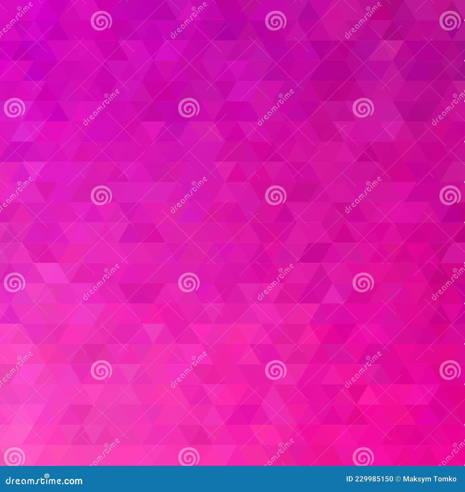 Colorful Triangles Illustration. Pink Geometric Design. Eps 10 Stock ...