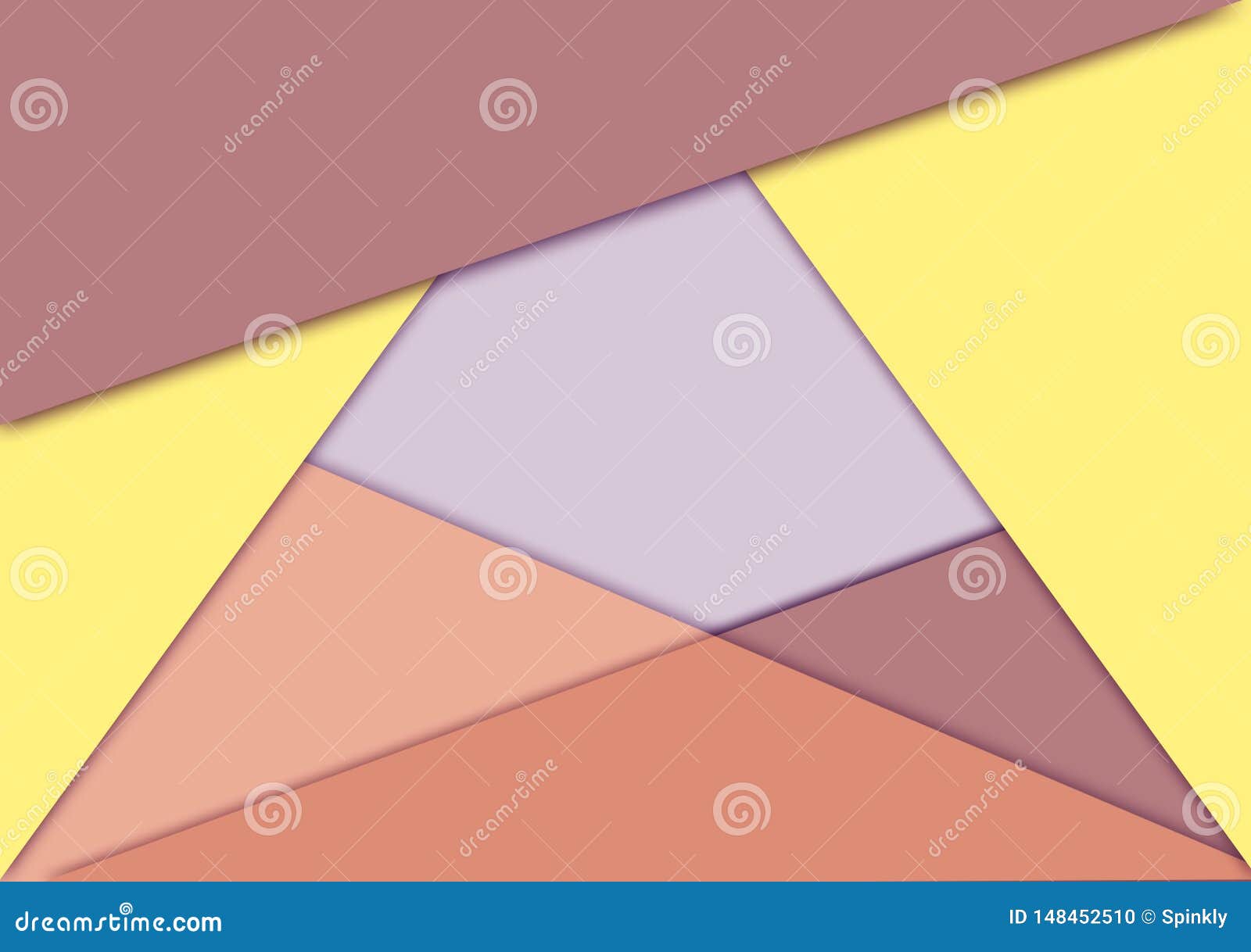 Colorful Triangular Shapes Design for Wallpaper Stock Illustration ...