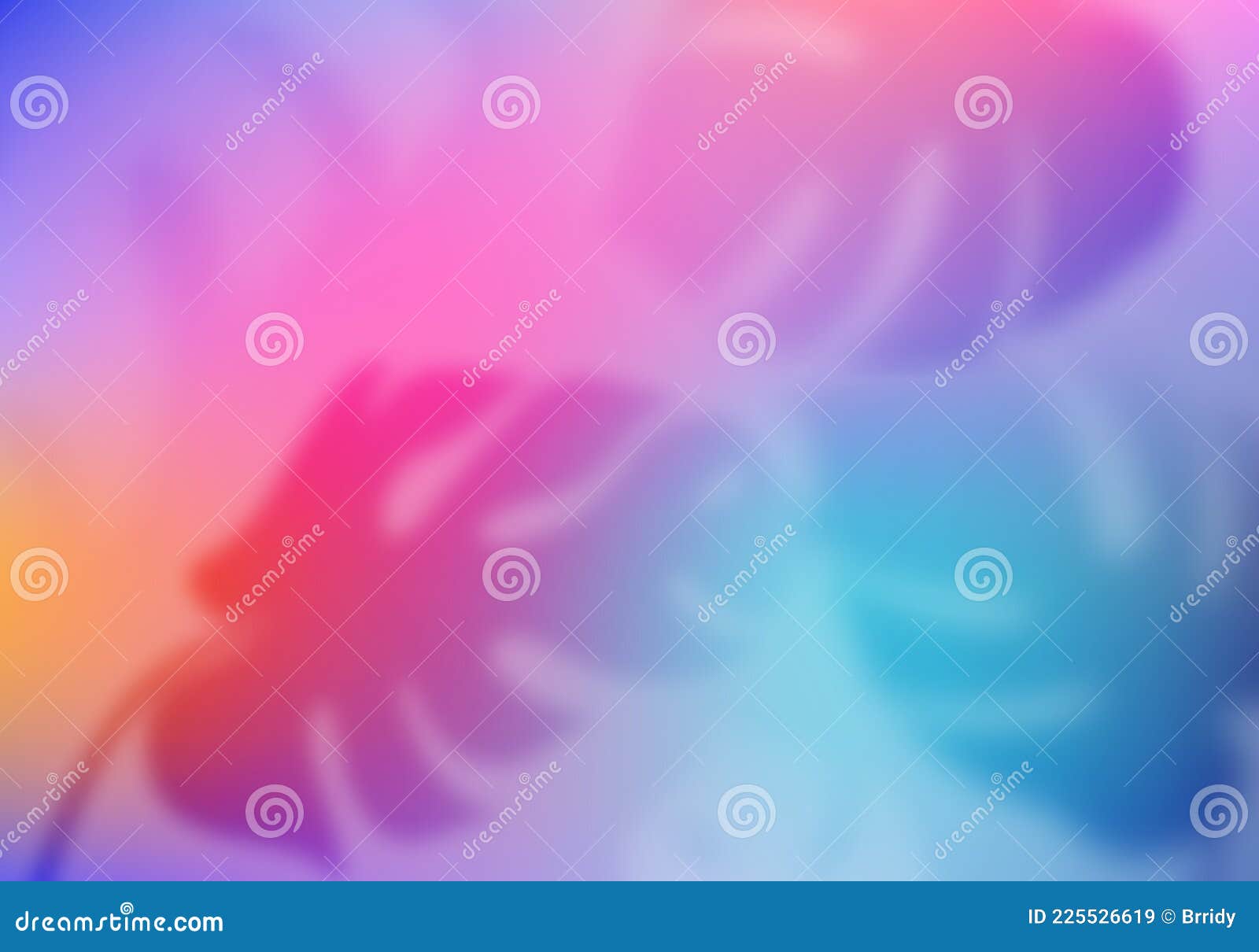 Colorful Tropical Gradient Background. Abstract Vector with Tropical ...