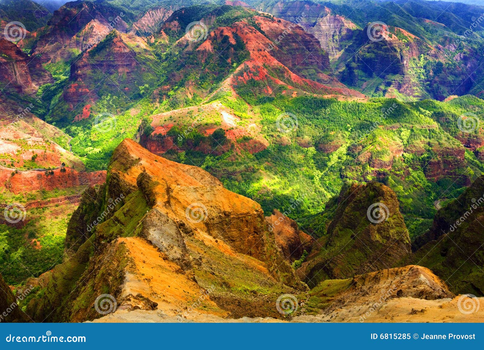 Colorful Tropical Landscape Stock Image - Image of destination ...