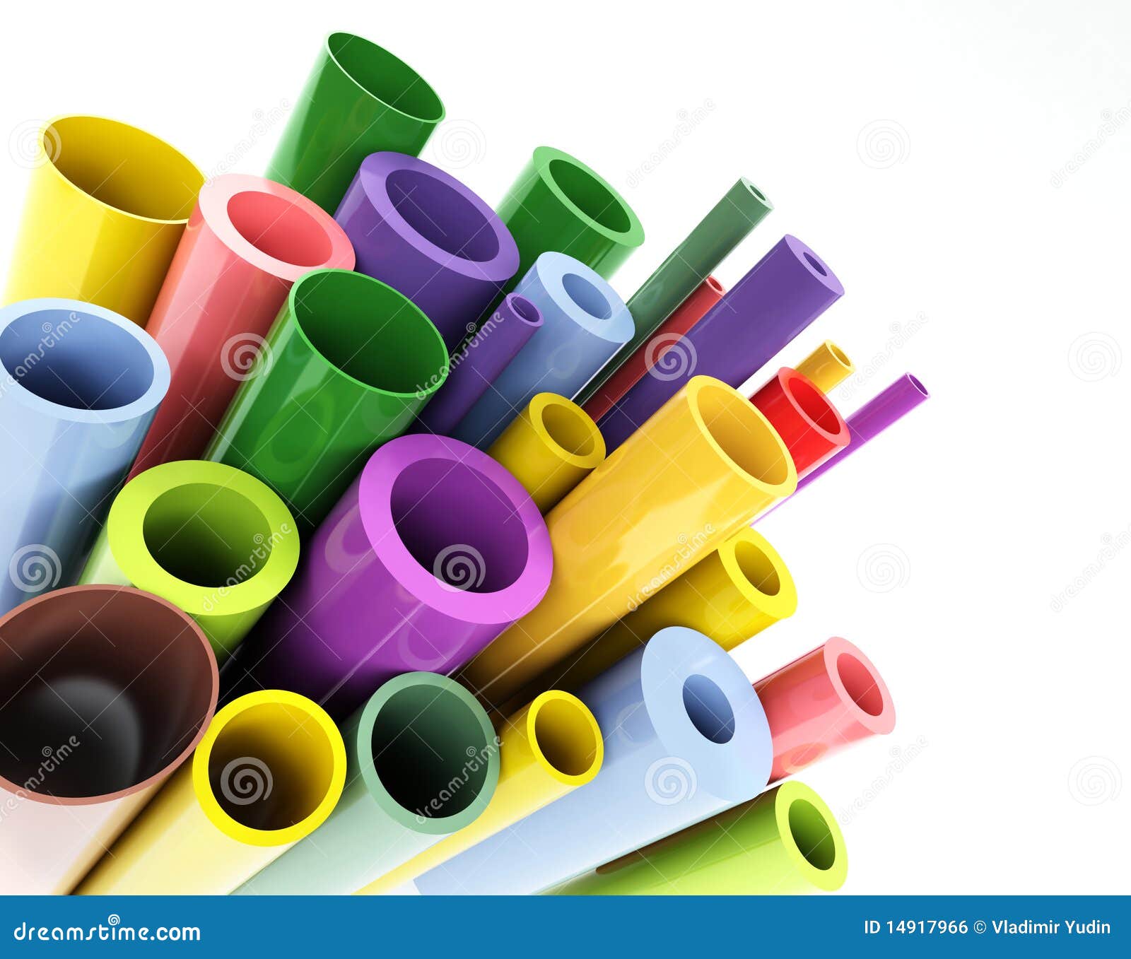 Colorful tubes stock illustration. Illustration of colorful - 14917966