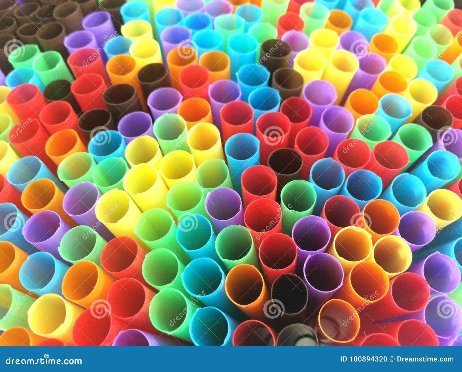 Colorful tubes stock photo. Image of modern, beautiful - 100894320
