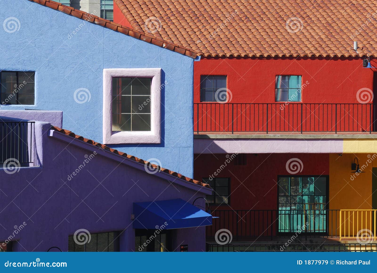 Colorful Tucson Buildings Picture. Image: 1877979