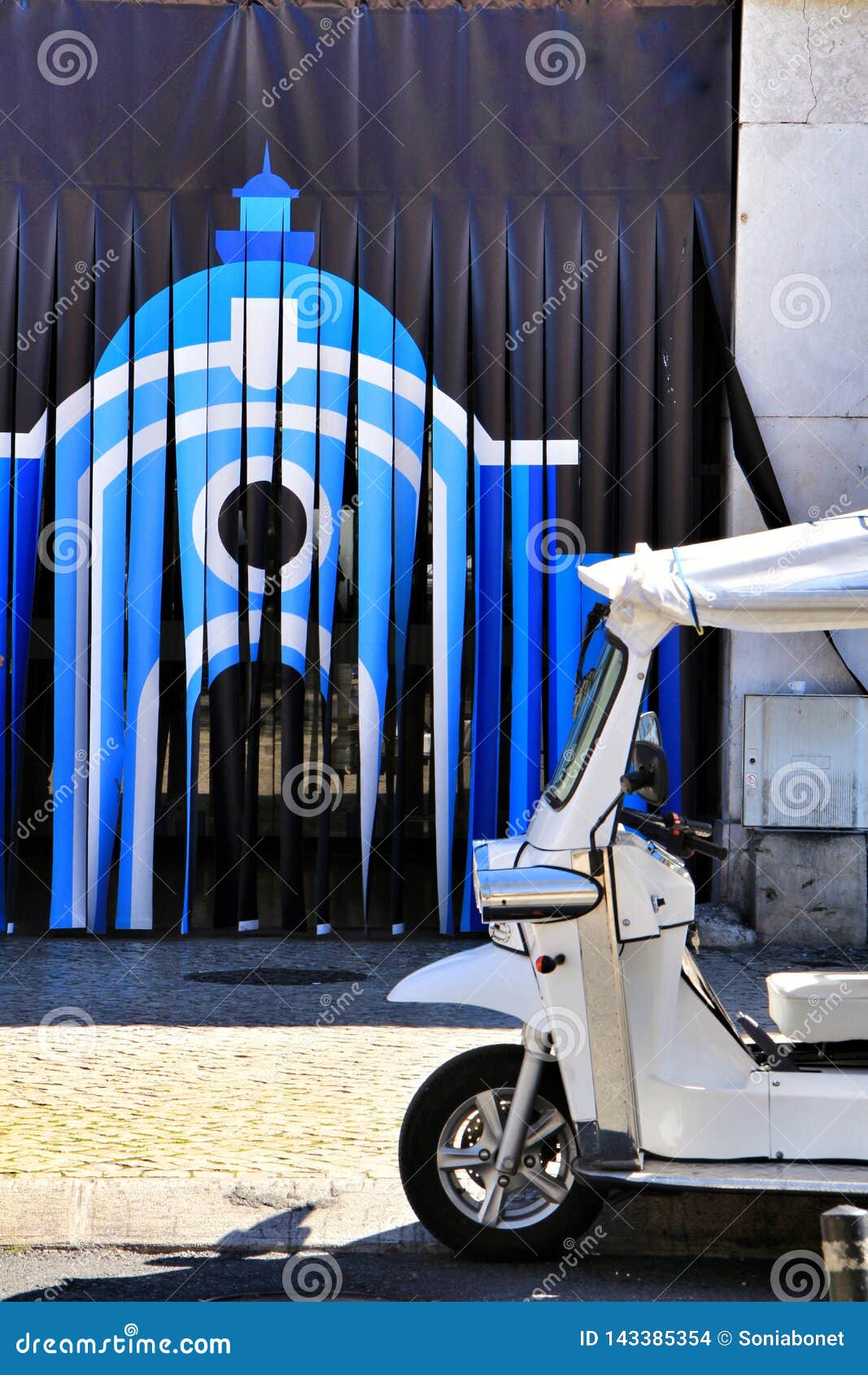 Colorful Tuk-Tuk Parked in a Lisbon Street Stock Photo - Image of ... Colorful Tuk-Tuk Parked in a Lisbon Street Stock Photo - Image of ...
