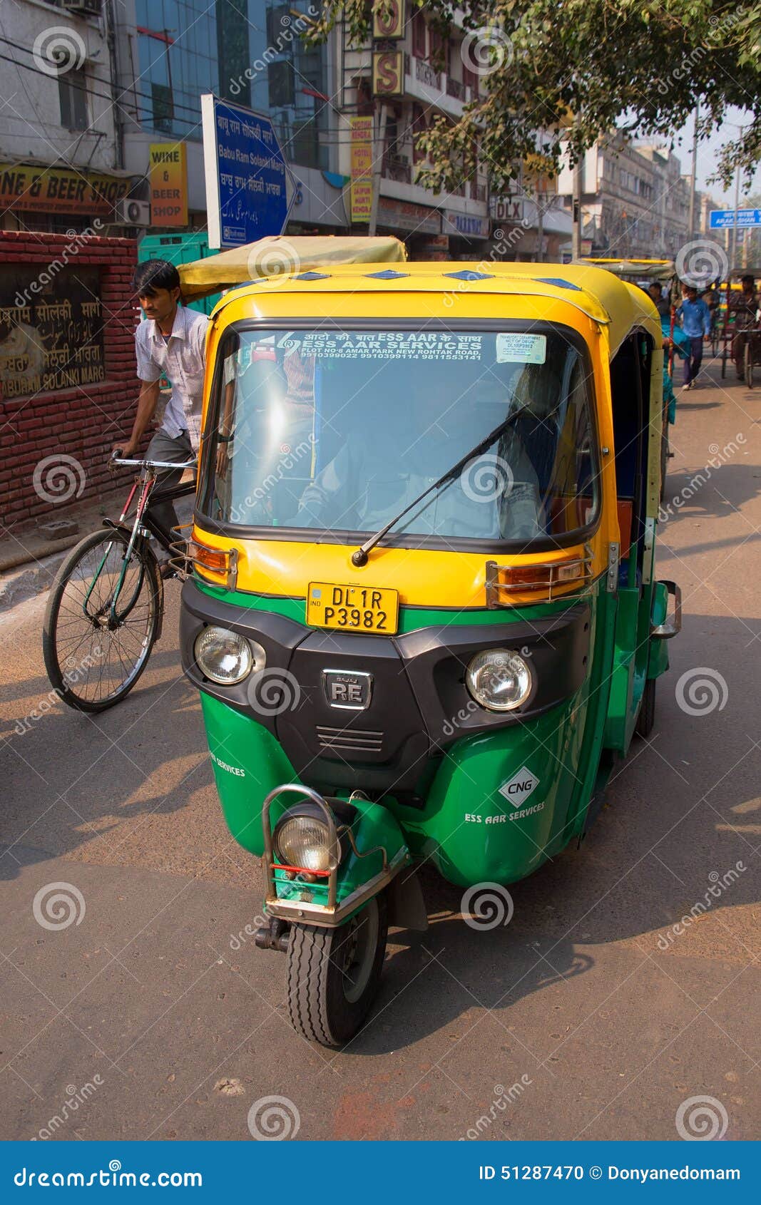 Colorful Tuk-tuk in the Street of Delhi, India Editorial Image - Image ... Colorful Tuk-tuk in the Street of Delhi, India Editorial Image - Image ...