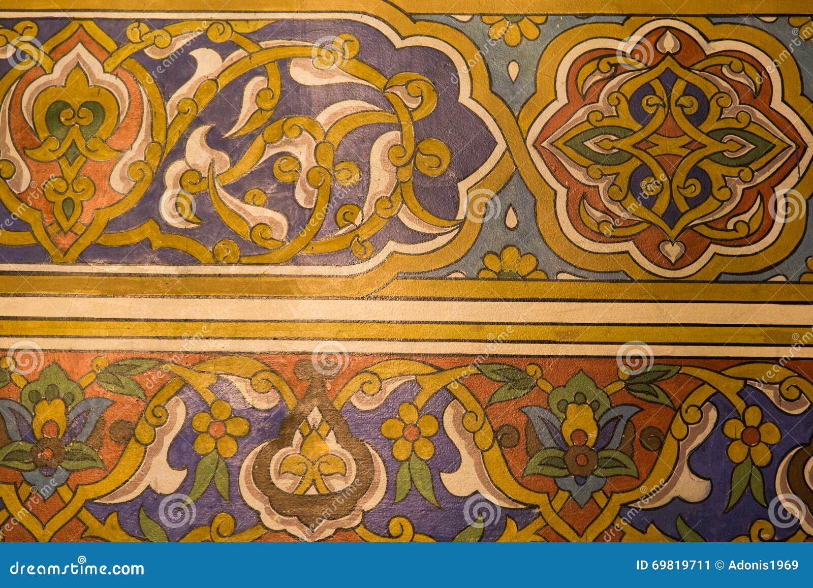 Colorful Turkish art stock image. Image of decorative - 69819711