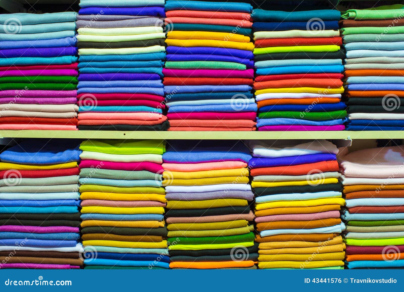 Colorful Turkish Fabric Samples on Grand Bazaar Stock Photo - Image of ...