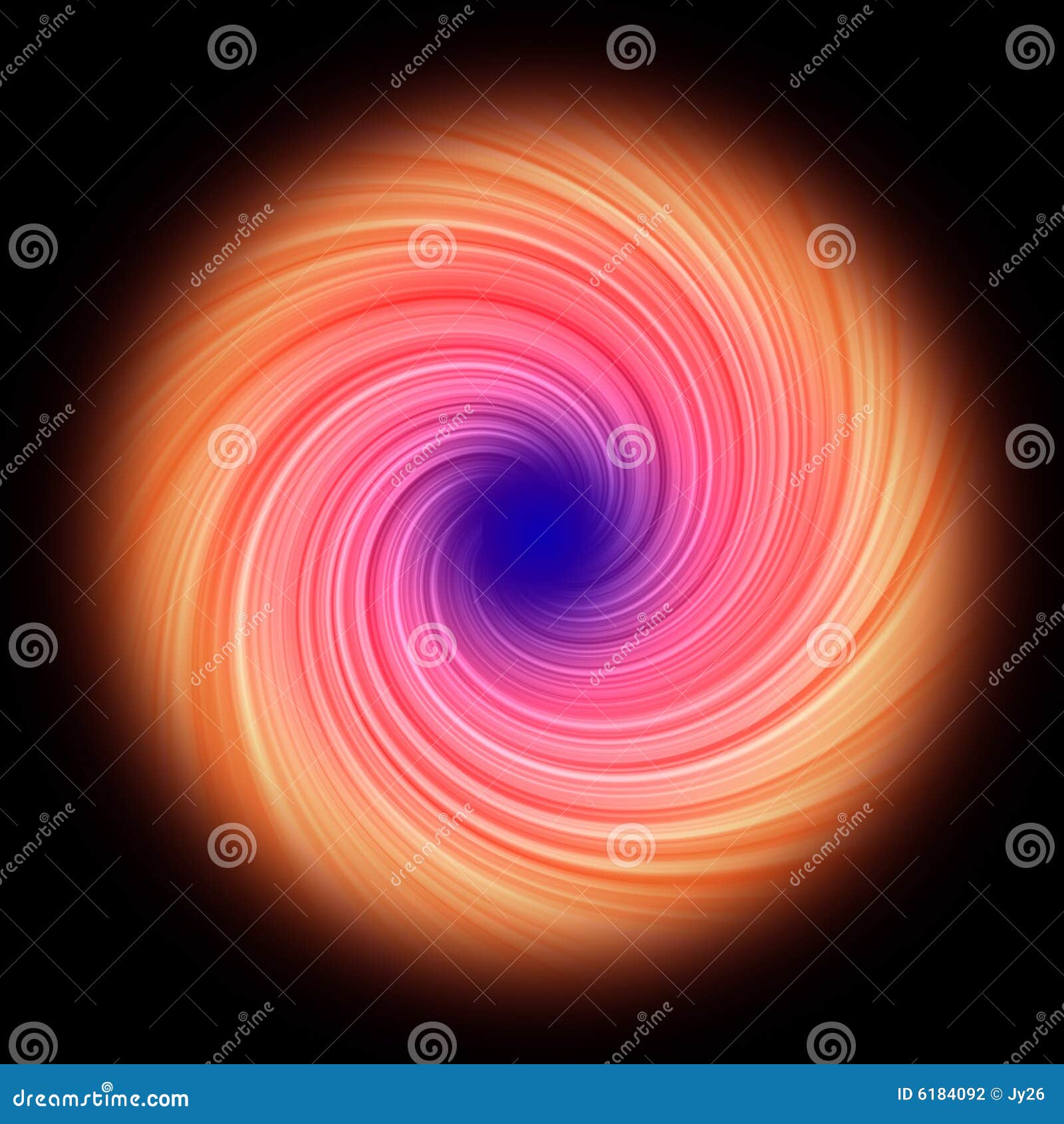 Colorful Twirl Petals Logo Cartoon Vector | CartoonDealer.com #24923577