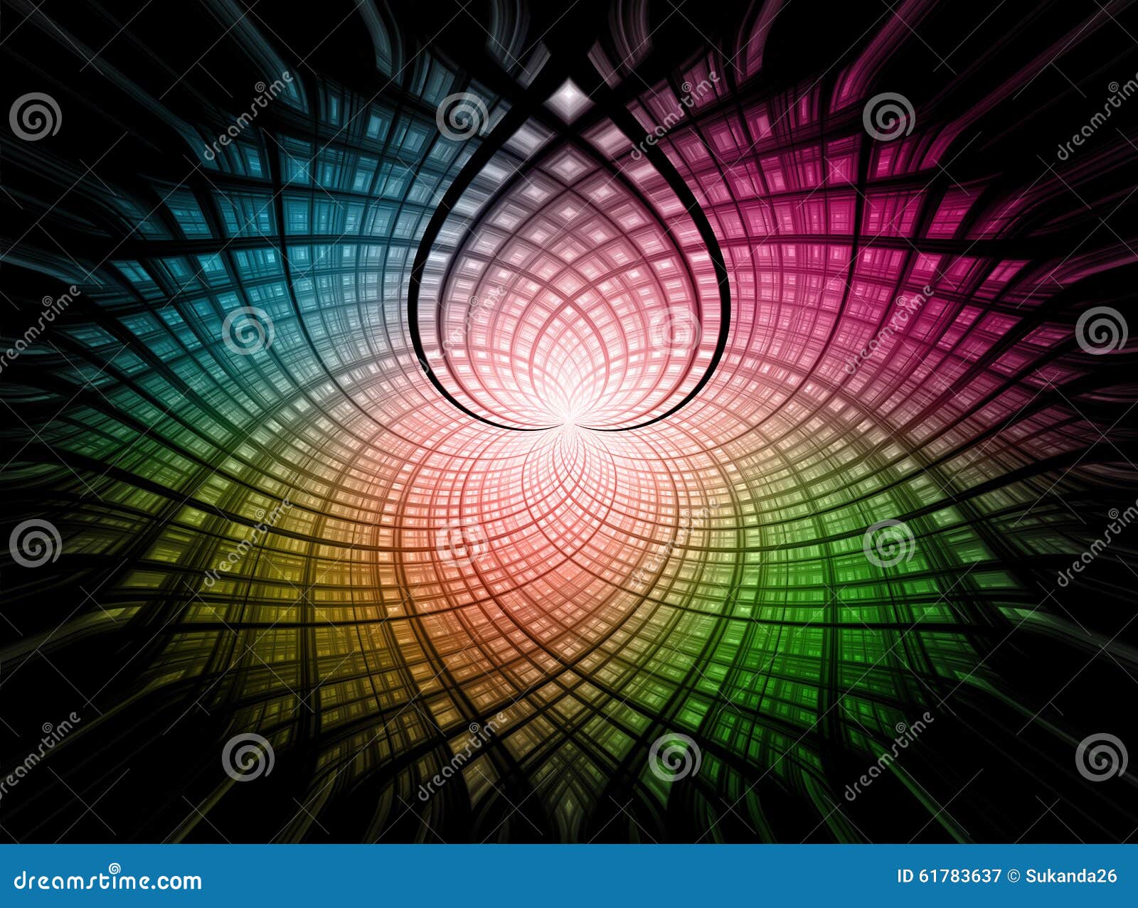 Colorful twirl background stock illustration. Illustration of color ...