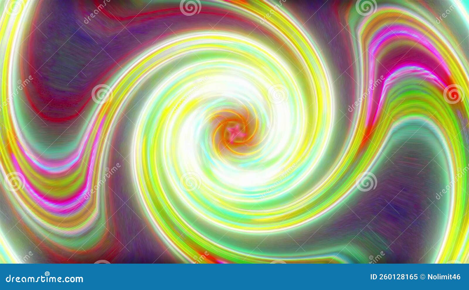 Colorful twirl stock illustration. Illustration of circle - 260128165