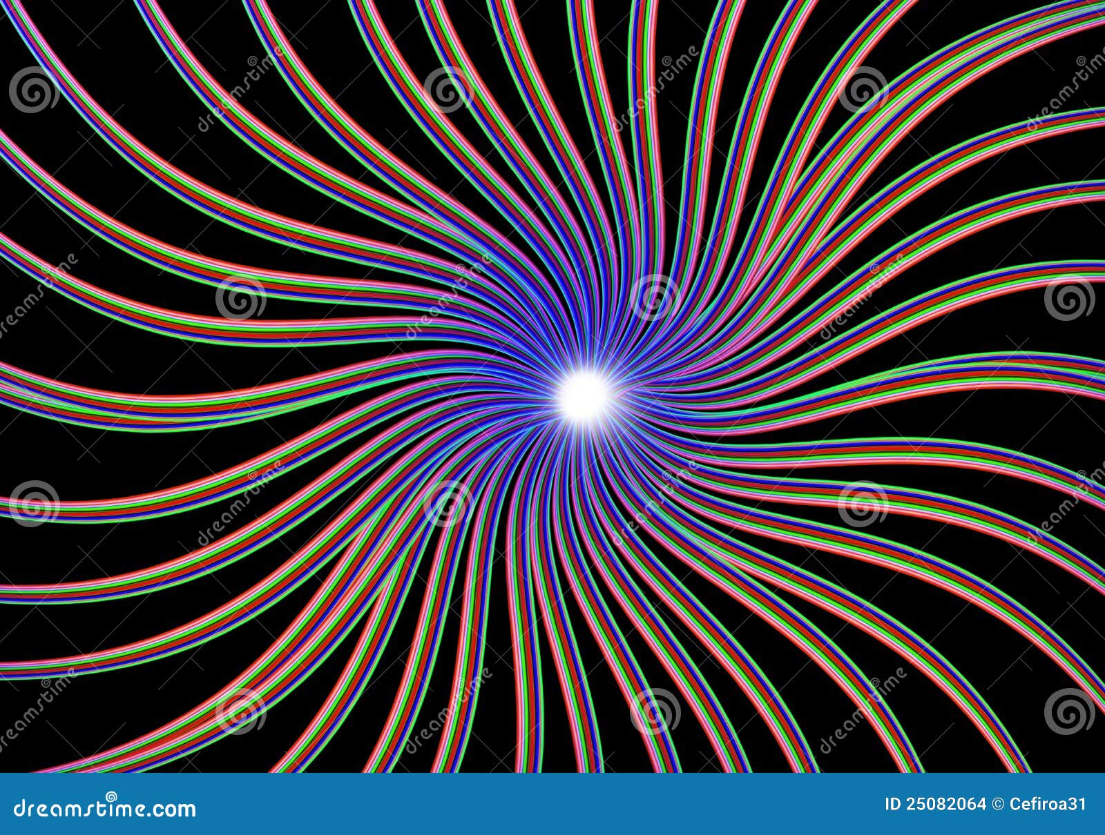 Colorful twist lines stock illustration. Illustration of energy - 25082064