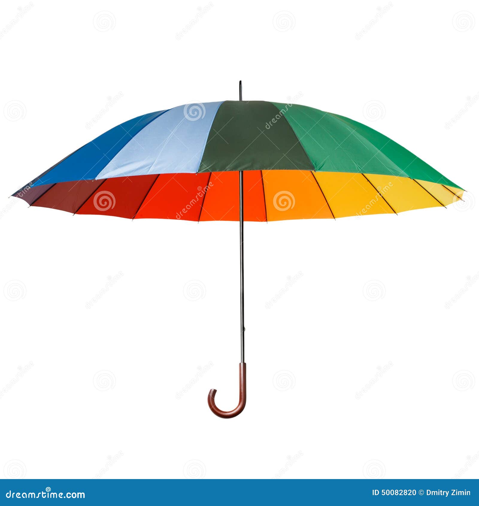 Colorful umbrella stock photo. Image of multicolored - 50082820