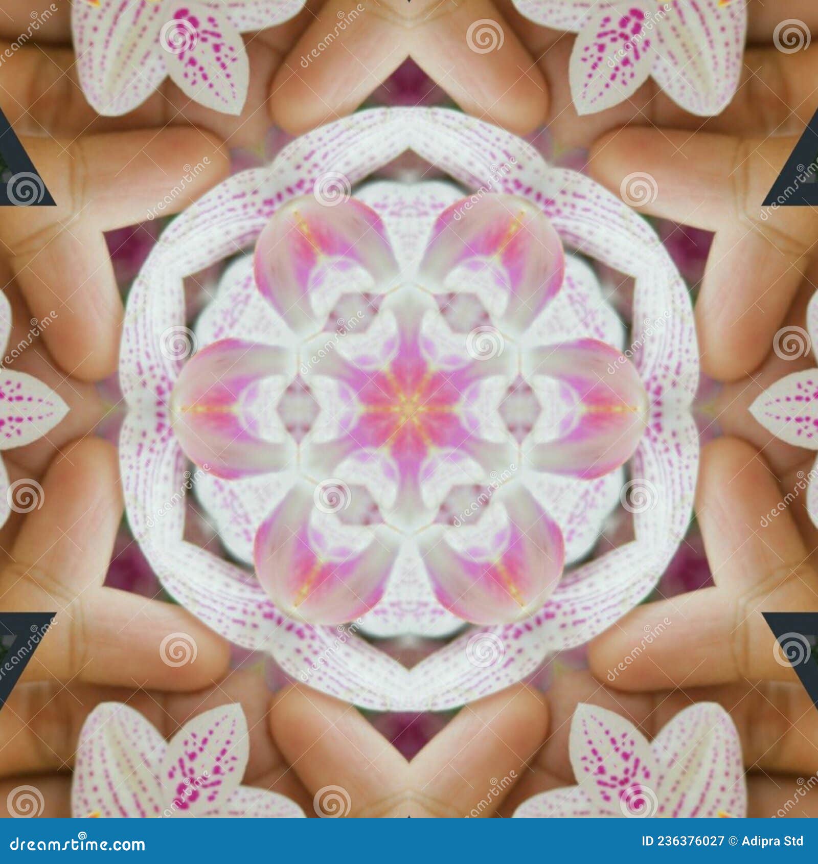 Colorful and Unique Abstract Mirror Background Stock Illustration ...