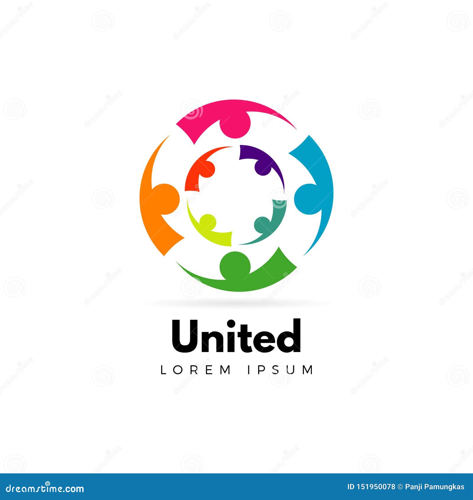 Colorful Unity Hands Together Vector Logo | CartoonDealer.com #121178557 Colorful Unity Hands Together Vector Logo | CartoonDealer.com #121178557