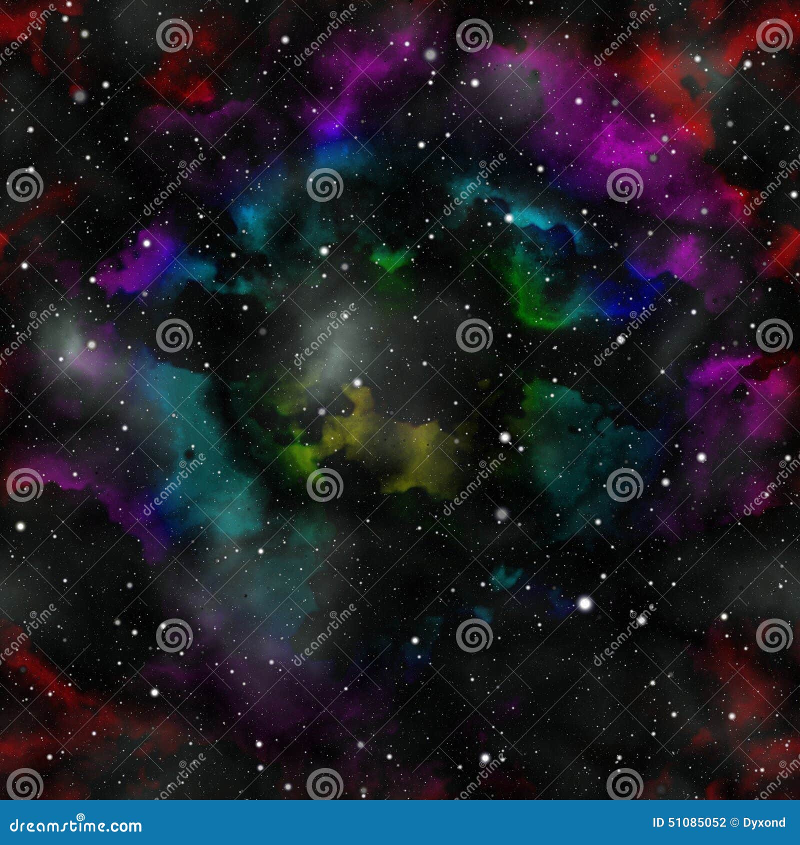 Colorful Universe Texture Background Stock Illustration - Illustration ...