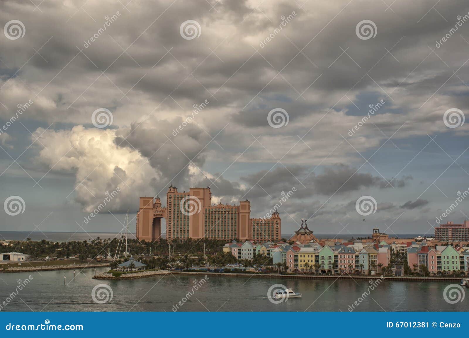 Colorful Urban Houses Of Nassau Stock Image Image Of Caribbean Islands 67012381
