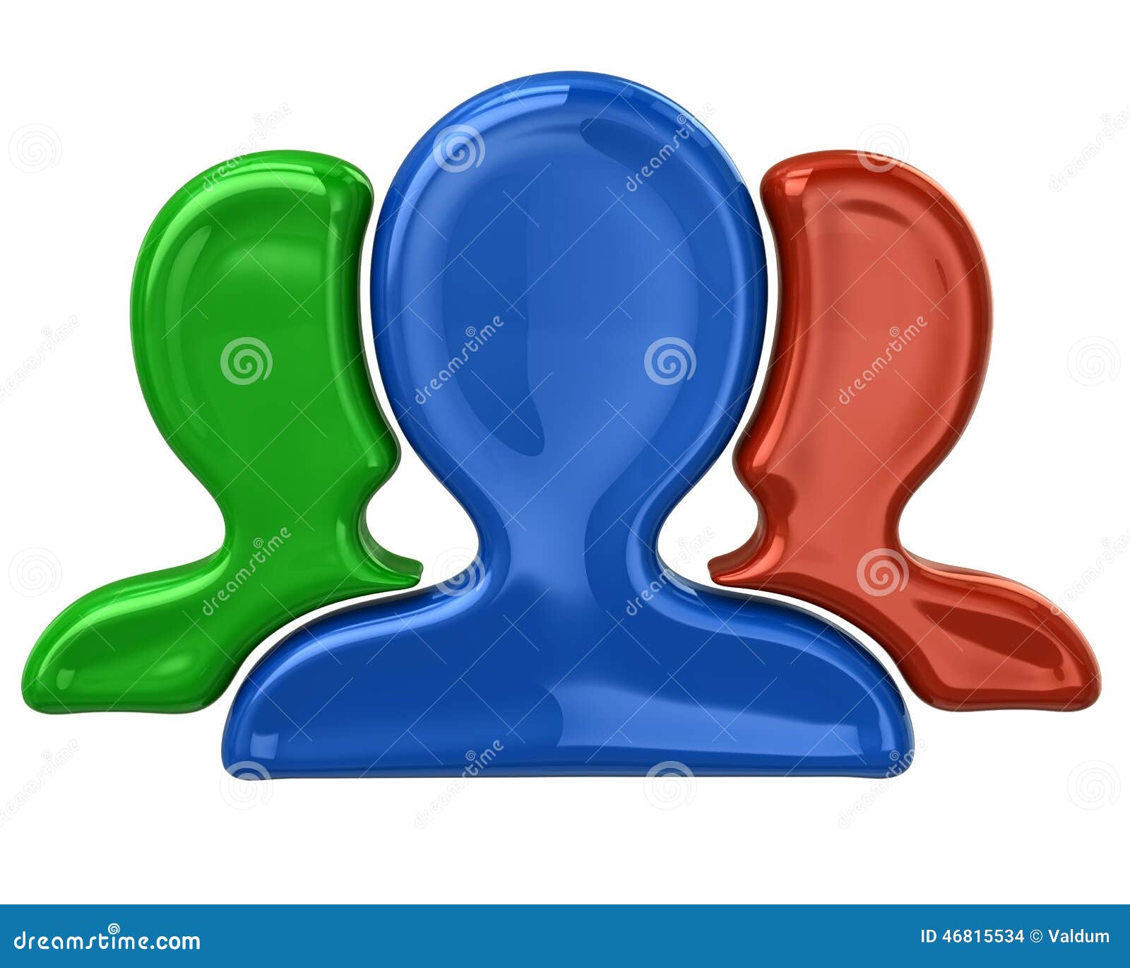 Colorful user group icon stock illustration. Illustration of assistance ...