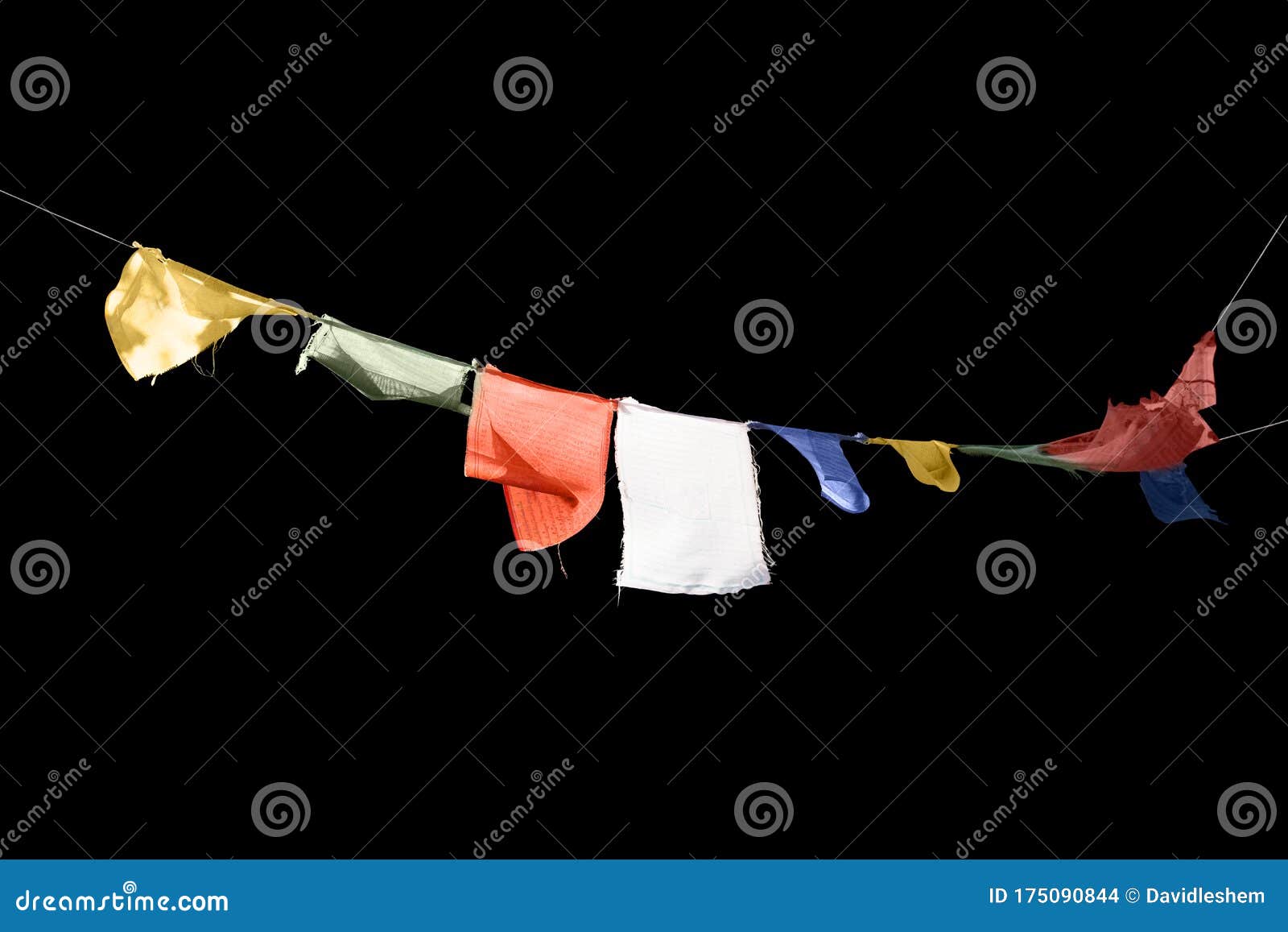 Colorful Various Flags, a Symbol of Joy and Freedom Stock Illustration ...