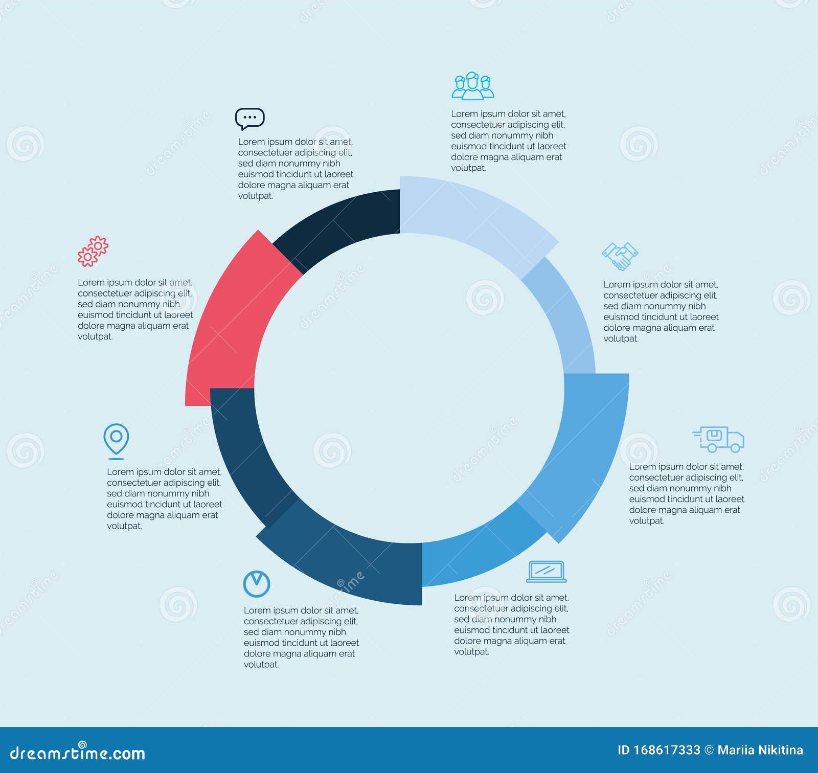 Colorful Vector Design for Workflow Layout, Diagram, Number Options ...