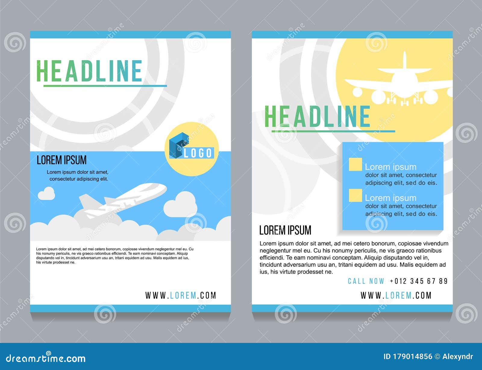 Colorful Vector Flat Banners Set. Quality Design Illustrations ...