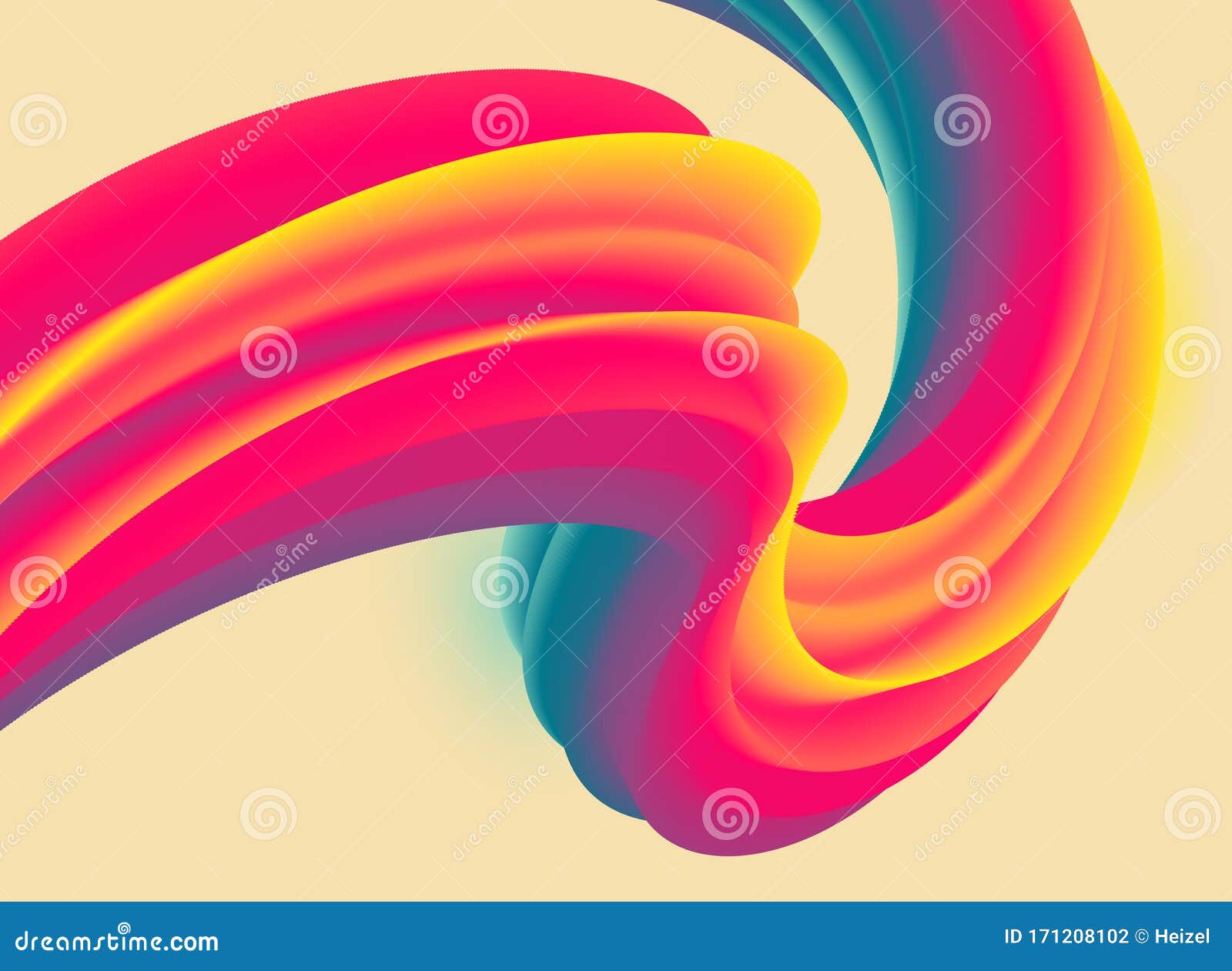 Colorful vector flow stock vector. Illustration of geometric - 171208102