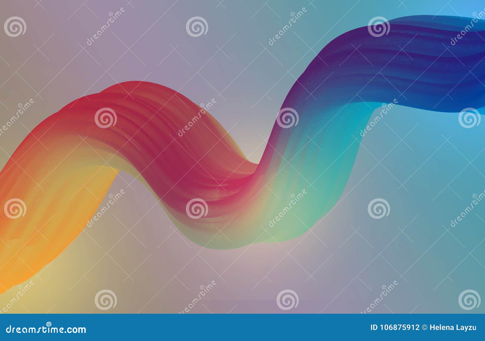 Colorful_Vector_Fluid_Illustration_01 Stock de ilustración ...