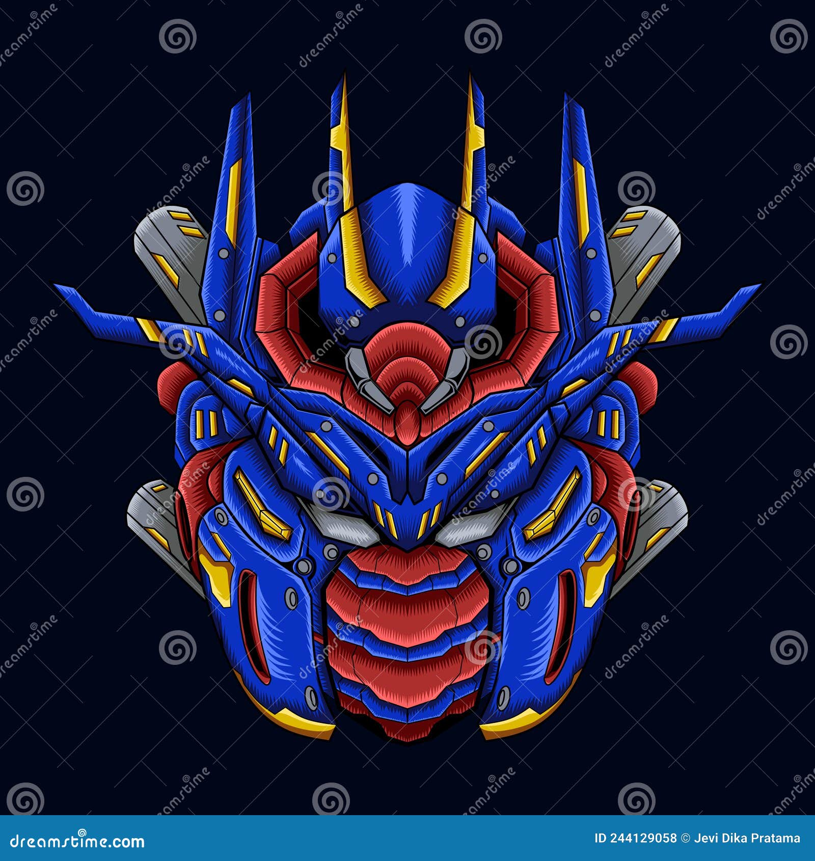 Robot Mecha Pteranodon Dinosaurs Coloring Book For Kids 2D Cartoon ...