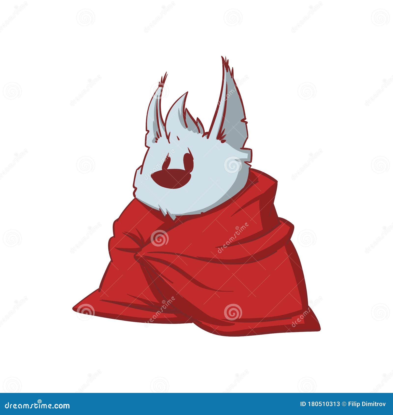 An Illustration Of Kid Werewolf, Cute And Looks Chibi. Good For Kids ...